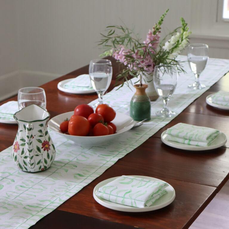 Linen Table Runners for Summer - Huddleson Linens - Blog